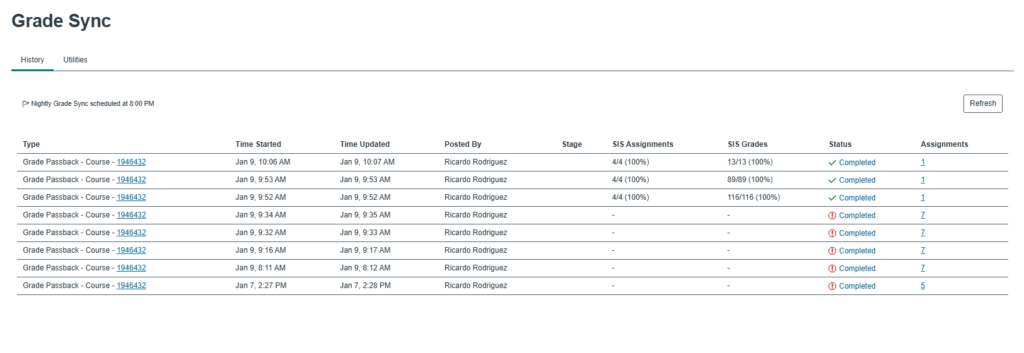 How to Fix Canvas Grade Sync Errors in Focus – Rick's Blog